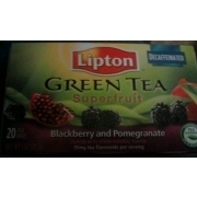 Lipton Blackberry And Pomegranate Green Tea Mix: Calories, Nutrition ...