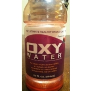 Oxy Water The Ultimate Healthy Hydration Beverage: Calories, Nutrition ...