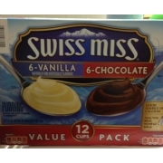 Swiss Miss Vanilla & Chocolate Flavor Pudding: Calories, Nutrition ...