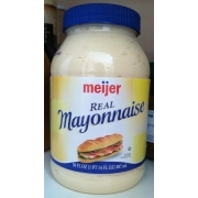 Meijer Real Mayonnaise: Calories, Nutrition Analysis & More | Fooducate