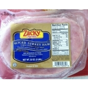 Zacky Farms Turkey Ham, Sliced: Calories, Nutrition Analysis & More ...