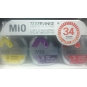 Mio Assorted Flavor Water Beverage: Calories, Nutrition Analysis & More ...