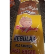 Mary Jane Old Fashion, Regular Bread: Calories, Nutrition Analysis ...