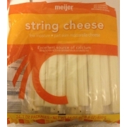 Meijer String Cheese: Calories, Nutrition Analysis & More | Fooducate