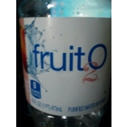 Fruit O2 Water Beverage, Purified: Calories, Nutrition Analysis & More ...