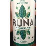 Runa Focused Energy, Guayusa Tea: Calories, Nutrition Analysis & More ...