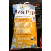 Lesser Evil Chia Pop, Aged White Cheddar Popcorn: Calories, Nutrition ...