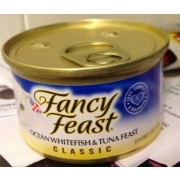 Fancy Feast Cat Food, Gourmet, Classic, Ocean Whitefish & Tuna Feast ...