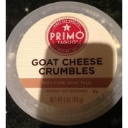 Primo Taglio Goat Cheese Crumbles: Calories, Nutrition Analysis & More ...