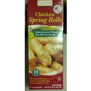 Imperial Garden Chicken Spring Rolls: Calories, Nutrition Analysis ...