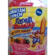 Hawaiian Punch Aloha Morning, Strawberry Citrus: Calories, Nutrition ...