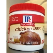 McCormick Chicken Base: Calories, Nutrition Analysis & More | Fooducate