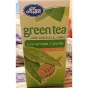 Price Chopper Green Tea With Ginseng & Honey, 100% Natural Flavors ...
