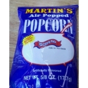 Martin's Air Popped Popcorn: Calories, Nutrition Analysis & More ...