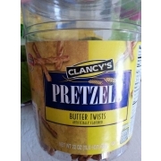 Clancy's Butter Twists Pretzels: Calories, Nutrition Analysis & More ...