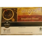 Millstone Coffee, Breakfast Blend Light Roast K-Cups: Calories ...