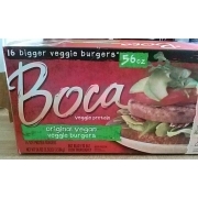 Boca Veggie Burgers: Calories, Nutrition Analysis & More | Fooducate