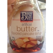 Best Yet Butter Flavored Pancake Syrup: Calories, Nutrition Analysis ...