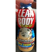 Lean Body Cookies & Cream Protein Nutrition Shake: Calories, Nutrition ...