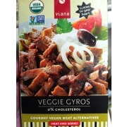 Viana Veggie Gyros, Gourmet Vegan Meat Alternative: Calories, Nutrition ...