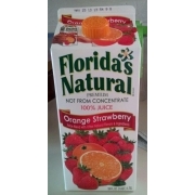 Florida's Natural Orange Strawberry Juice: Calories, Nutrition Analysis ...