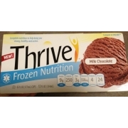 Thrive Milk Chocolate Frozen Ice Cream: Calories, Nutrition Analysis ...