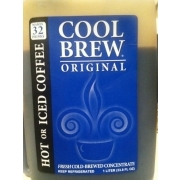 Cool Brew Original Hot And Iced Coffee: Calories, Nutrition Analysis ...