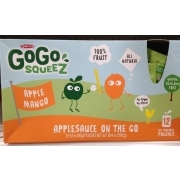 Gogo Squeez Apple Mango Applesauce: Calories, Nutrition Analysis & More ...