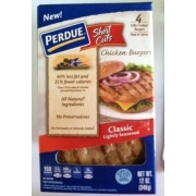 Perdue Chicken Burgers: Calories, Nutrition Analysis & More | Fooducate