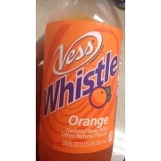 Vess Whistle, Orange Flavored Soda With Other Natural Flavors: Calories ...