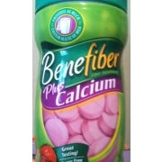 Benefiber Fiber Supplement, Plus Calcium Wild Berry Chewable Tablets ...