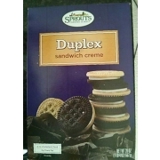 Sprouts Farmers Market Duplex Sandwich Creme Cookies: Calories ...