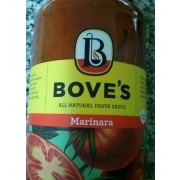 Bove's Pasta Sauce, Marinara: Calories, Nutrition Analysis & More ...