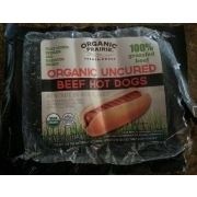 Organic Prairie Uncured Beef Hot Dogs: Calories, Nutrition Analysis ...