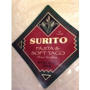 Surito Fajita And Soft Taco, Flour Tortillas: Calories, Nutrition ...