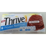 Thrive Milk Chocolate Frozen Ice Cream: Calories, Nutrition Analysis ...