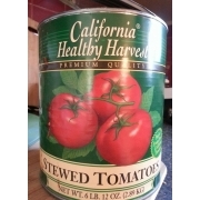 California Healthy Harvest Stewed Tomatoes: Calories, Nutrition ...