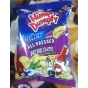 Humpty Dumpty Potato Chips, Ripples, All Dressed Flavored: Calories ...