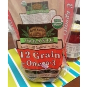 Alpine Valley Breads 12 Grain Omega 3 Organic Bread: Calories ...