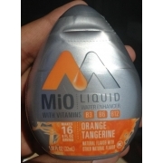 Mio Orange Tangerine Water Enhancer: Calories, Nutrition Analysis ...
