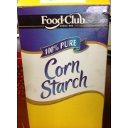 Food Club Corn Starch, 100% Pure: Calories, Nutrition Analysis & More ...