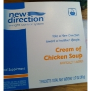 New Direction Weight Control System, Cream Of Chicken Soup: Calories ...