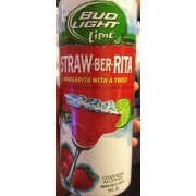 Bud Light Straw-Ber-Rita Malt Beverage: Calories, Nutrition Analysis ...