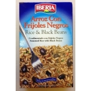 Iberia Rice & Black Beans: Calories, Nutrition Analysis & More | Fooducate