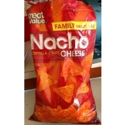 Great Value Tortilla Chips, Nacho Cheese: Calories, Nutrition Analysis ...