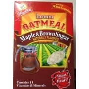 ShopRite Instant Oatmeal, Maple And Brown Sugar: Calories, Nutrition ...