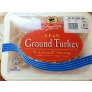 ShopRite Lean Ground Turkey With Natural Flavorings: Calories ...