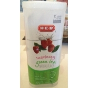 H-E-B Raspberry Green Tea, Natural Flavor: Calories, Nutrition Analysis ...