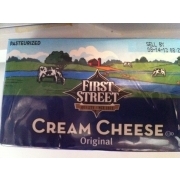 First Street Cream Cheese, Original: Calories, Nutrition Analysis ...