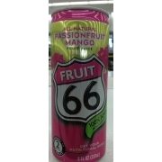 Fruit 66 All Natural Passion Fruit Mango Fruit Juice: Calories ...